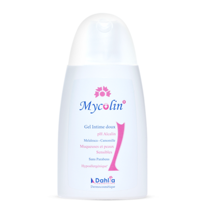 Mycolin Gel intime doux pH alcalin 8 – Labodahlia